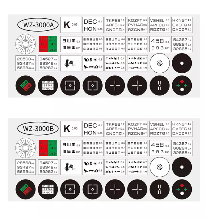 Rightway Brand WZ-3000A Auto Chart Projector Optometry Projector Auto ...