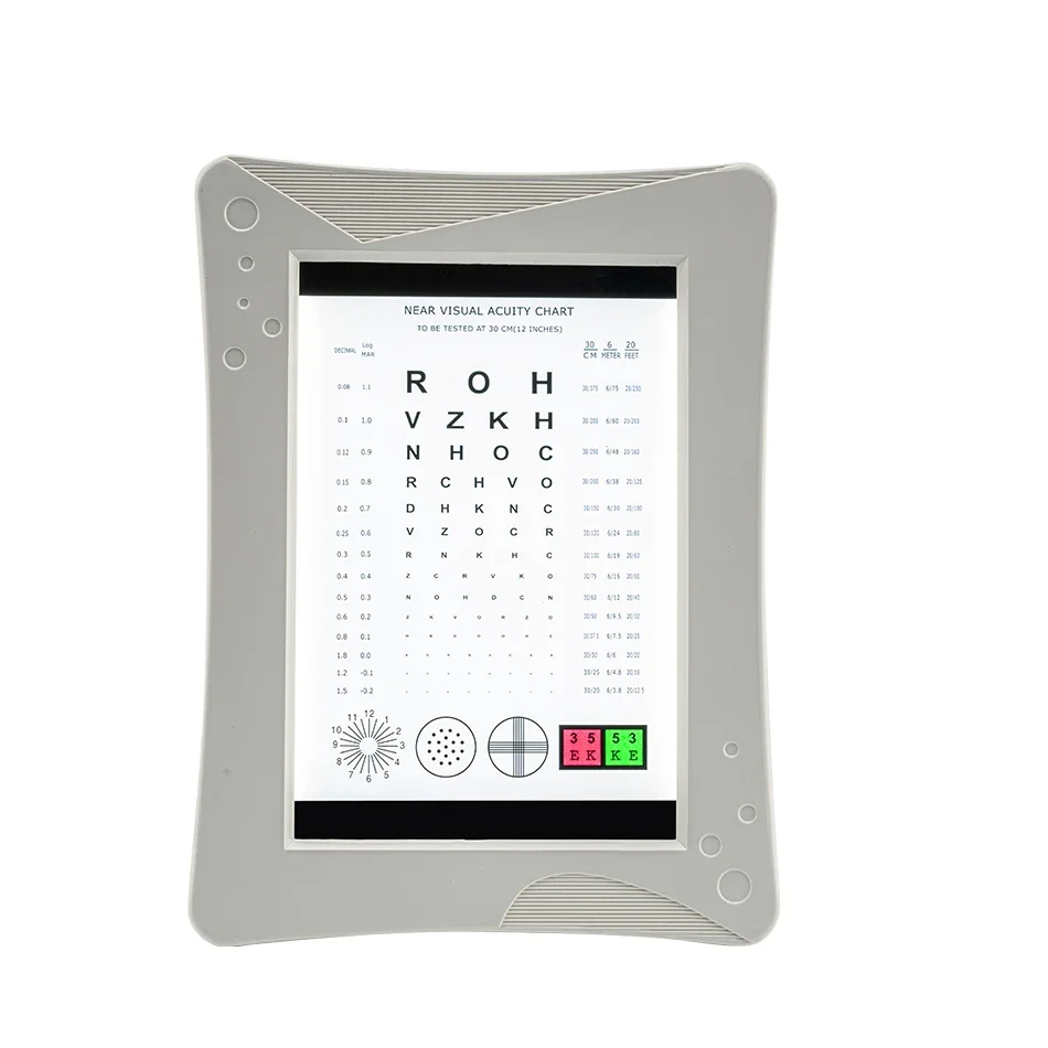 Ophthalmic Equipment Near Vision Chart with LED Light Far Vision Eye ...