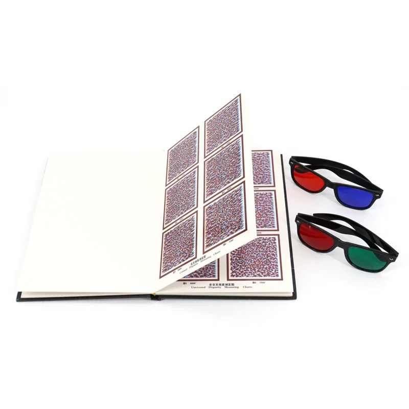 Random-dot Stereograms Comprehensive Visual Test Charts Book Color ...