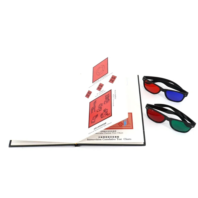 Random-dot Stereograms Comprehensive Visual Test Charts Book Color ...